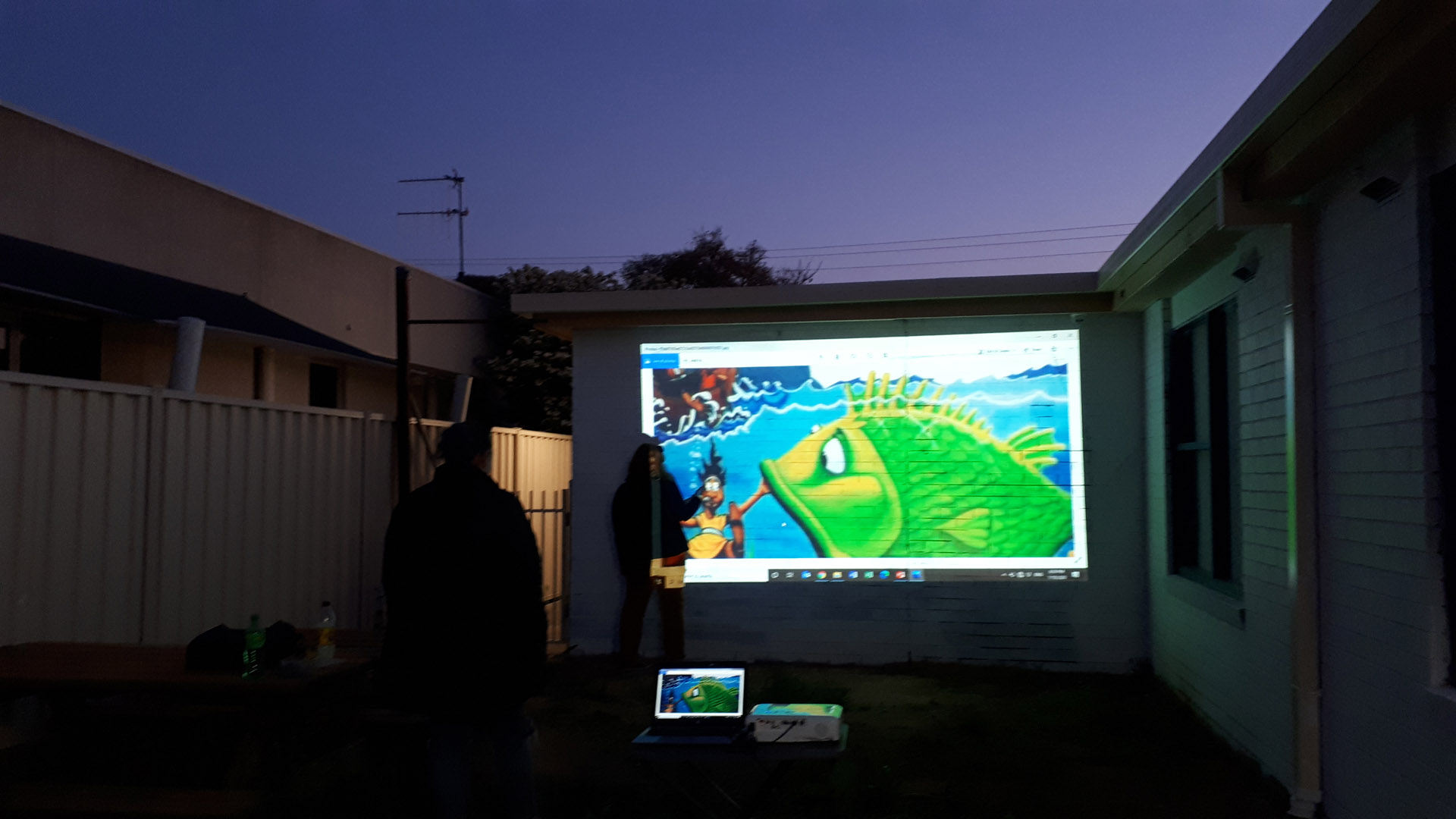 Tallulah’s Mural – Indie College